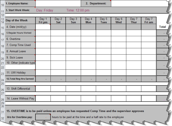 Can You Automate 9/80 Compressed Timesheets?